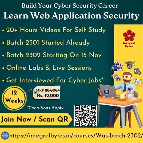 Integral Bytes Skills Academy On Linkedin Cybersecurity Webapplicationsecurity Hackingskills