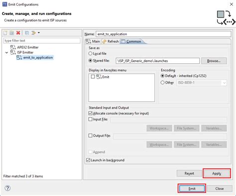 Howto Create An Isp Project From Existing Vsdk Graph In S32ds Nxp Community