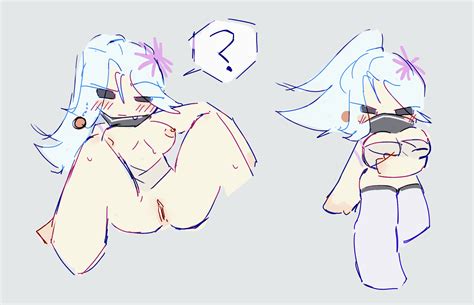 Rule 34 1girls Bedwars Easygg Blocky Body Blue Hair Blush Blush