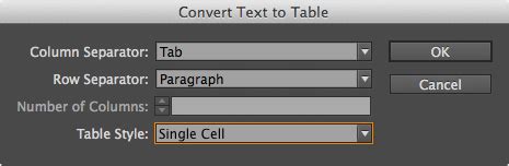 Using A One Cell Table To Highlight A Paragraph Of Text CreativePro Network