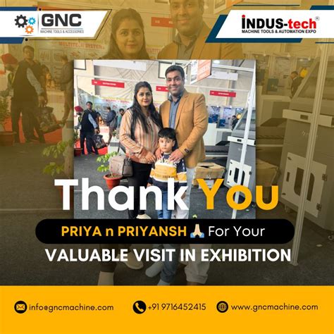 Gnc Machine Technologies On Linkedin Gncexhibition Thankyou