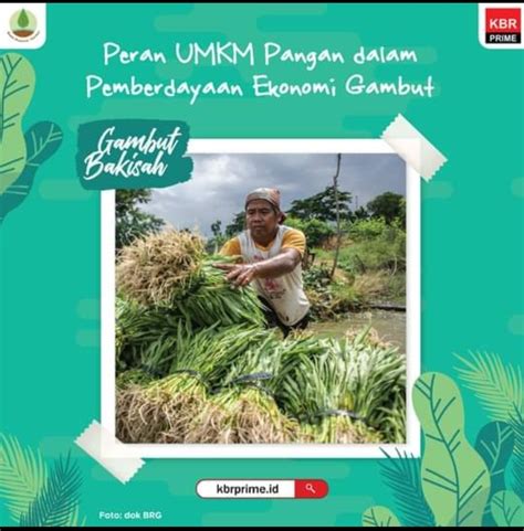 Peran UMKM Pangan Dalam Pemberdayaan Ekonomi Gambut Kalurahan PAGERHARJO