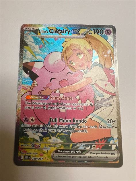 Lillies Clefairy Ex Sir 280 Ascended Heroes En Aus Godpack Gebraucht