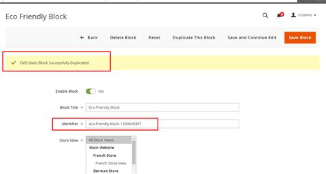 magento 2 duplicate copy cms page block extension ulmod