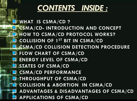 Csma Cd Ppt On Slideshare Pdf