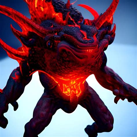Lava Demon by ValkyrieEir on DeviantArt