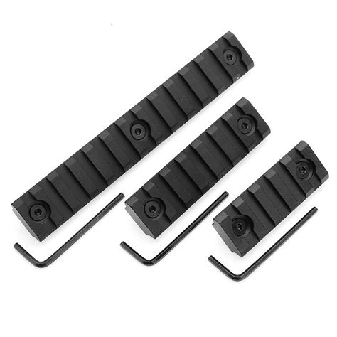 Keymod Picatinny Rail Sections 5 Slot 7 Slot 13 Slot Lightweight For Keymod Handguard Mount