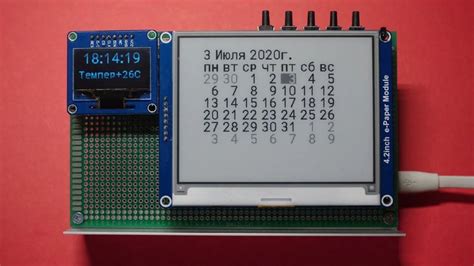 Настольные часы календарь на Ds3231mz и Arduino с 2 дисплеями Games