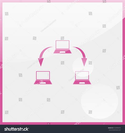 Abstract Computer Network Scheme Stock Vector Royalty Free 533999470 Shutterstock