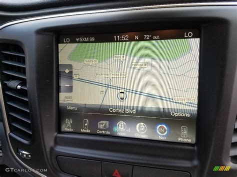 2017 Chrysler 200 Limited Platinum Navigation Photos