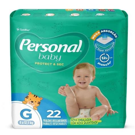 Fralda Personal Pacote Verde Pontofrio