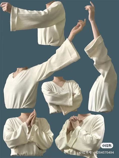 衣服褶皱参考