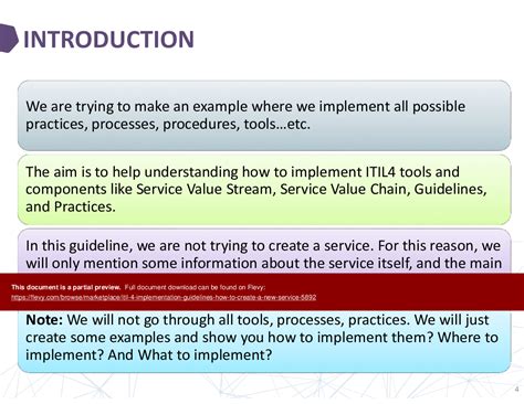 ITIL Implementation Guidelines How To Create A New Service PPT Slide Deck