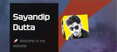 Sayandip Dutta On Linkedin Portfolio Webdesign Reactjs Threejs Digitalcreativity