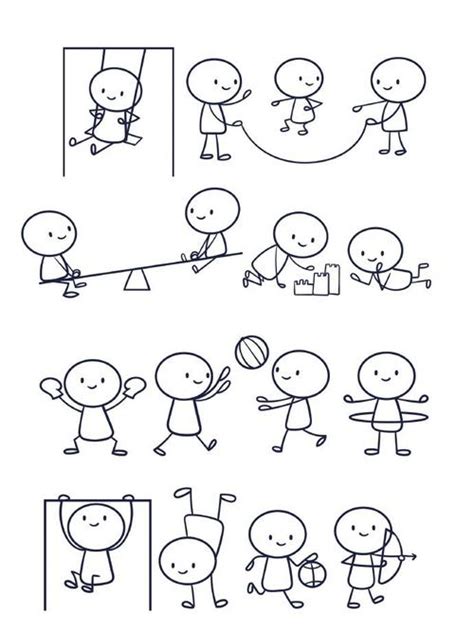 运动的人简笔画 简笔画图片大全