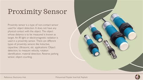 Types Of Sensor Pdf Science