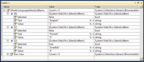 C Selectlist Selected Item Not Staying Set Stack Overflow