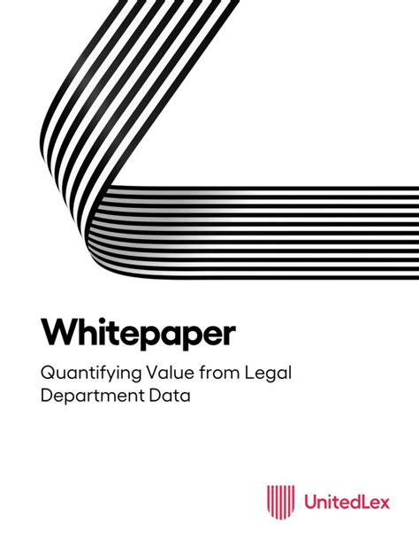 quantifying value from legal department data