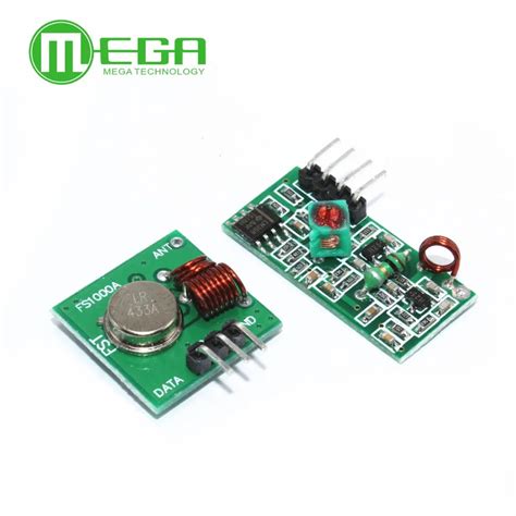 RF Wireless Receiver Module Transmitter Module Board For Arduino Super Regeneration MHZ