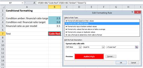 Conditional Formatting