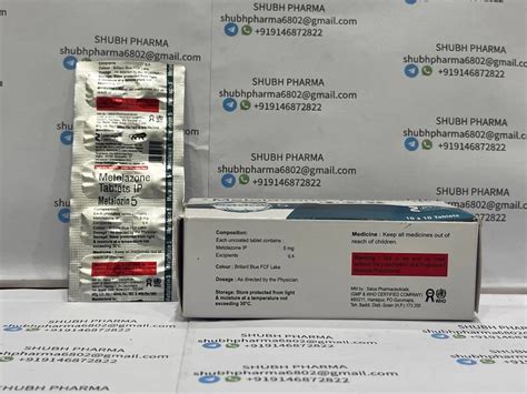 Metolazone Tablet 5mg At ₹ 500 Stripe Metoz In Nagpur Id 2853055336697