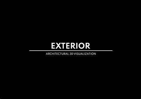 Interior And Exterior 3d Visualization Portfolio On Behance