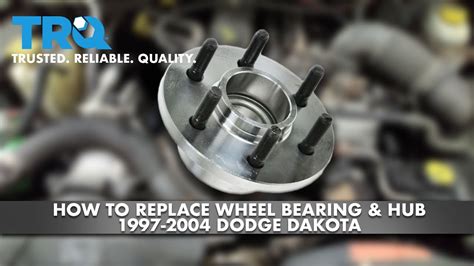 How To Replace Wheel Bearing Hub 1997 2004 Dodge Dakota 1a Auto