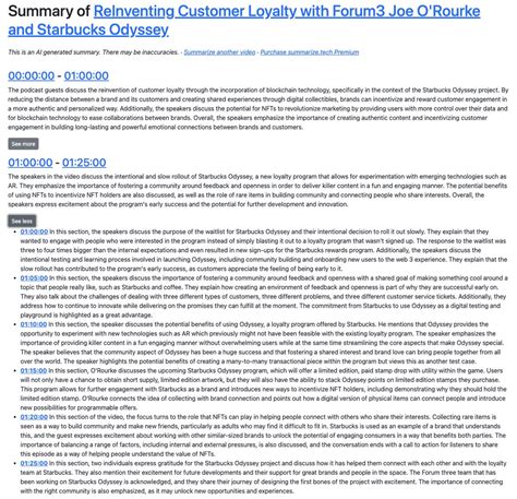 【长视频ai摘要工具推荐】 上个月给大家推荐了浏览器插件glarity（见下图），基于chatgpt和字幕生成youtube摘要，20秒看完梗概 但美中不足的是，对于 超过1小时 长视频，几条