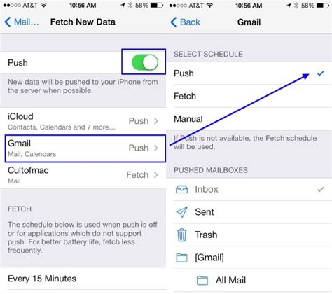 Fetch Or Push Set Your Email Accounts To Maximize Battery Life Speed Of Delivery Administrivia