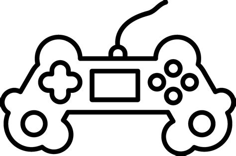 Game Controller Line Icon 36613359 Vector Art At Vecteezy