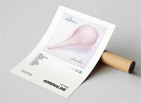 Deftones Adrenaline Album Cover Poster Architeg Prints