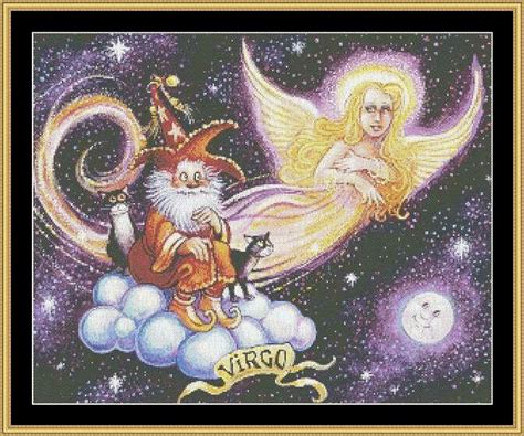 Its All In The Stars Virgo Art Prints Zodiac Art