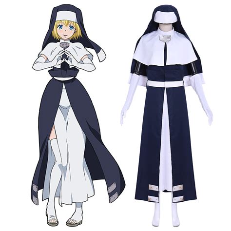 Fire Force Enen No Shouboutai Iris Nun Cosplay Costume Gcosplay