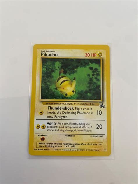 Pikachu Promo Karte Aus 1999 Gebraucht In Herisau Für Chf 31 Mit