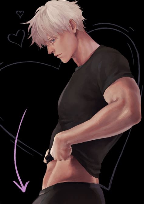 Gojou Satoru Jujutsu Kaisen Drawn By 3aem Danbooru