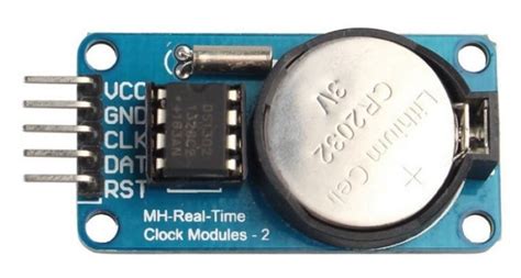 Ds1302 Rtc Chip Pinout Example Applications And Datasheet