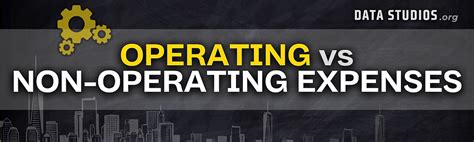 Operating Vs Non Operating Expenses Definitions And Differences