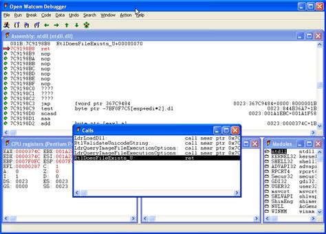 Windows How To Debug Using Openwatcoms Debugger Reverse