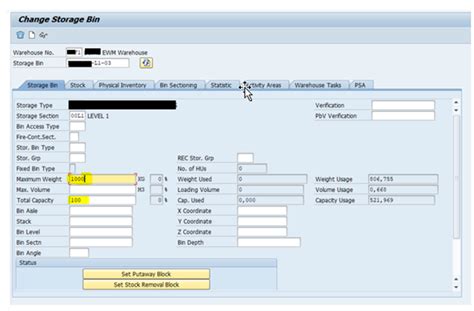 capacity usage in sap ewm sap community