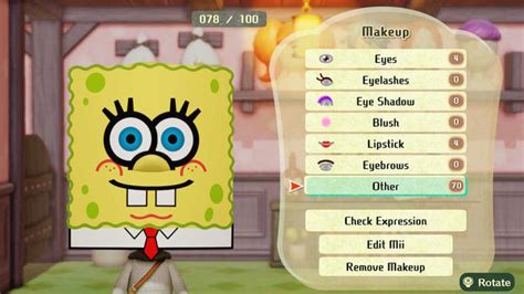 Spongebob Squarepants Miitopia Mii Maker Know Your Meme Spongebob