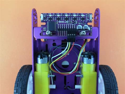 Building Line Following Robot Using Maker Pi Pico Maker Drive And