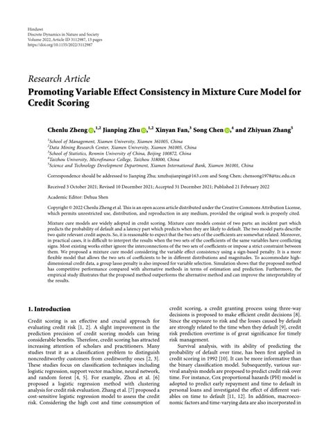 Pdf Promoting Variable Effect Consistency In Mixture Cure Model For