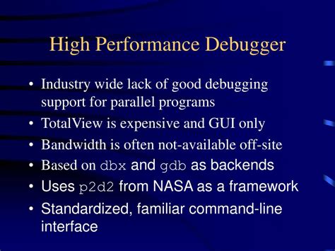 Ppt Performance Analysis Tools And Optimization Powerpoint