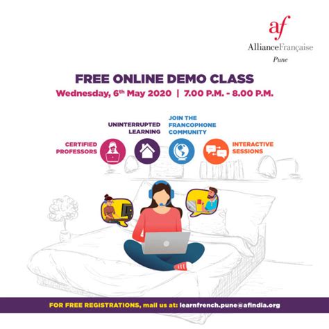 Free Online Demo Class Alliance Francaise De Pune