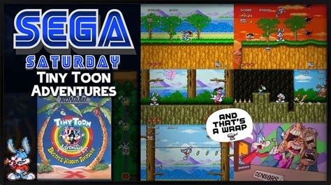 Sega Saturday Tiny Toon Adventures One News Page Video Sega Saturday Tiny Toon Adventures One News Page Video