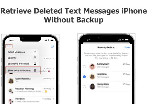 Retrieve Deleted Text Messages Iphone Without Backup Solved