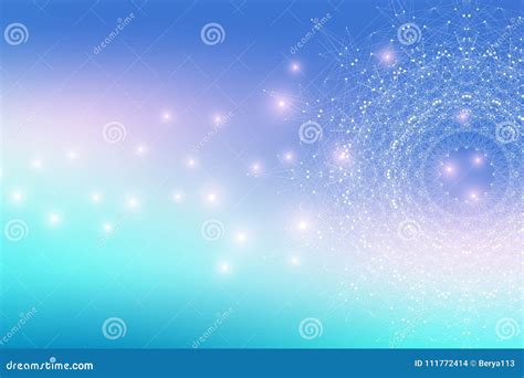 Fractal Element With Compounds Lines And Dots Big Data Complex