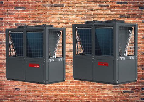 Custom 72 kW / 87 kW Fixed Speed Commercial Air to Water Heat Pump ...
