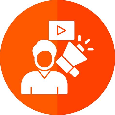 Promoter Vector Icon Design 20904300 Vector Art At Vecteezy