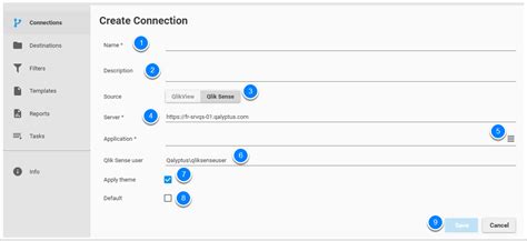 Connection To A Qlik Sense App Qalyptus Help